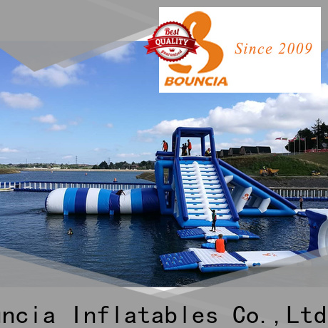 Best water park for sale jumping platform manufacturer for kids | Bouncia