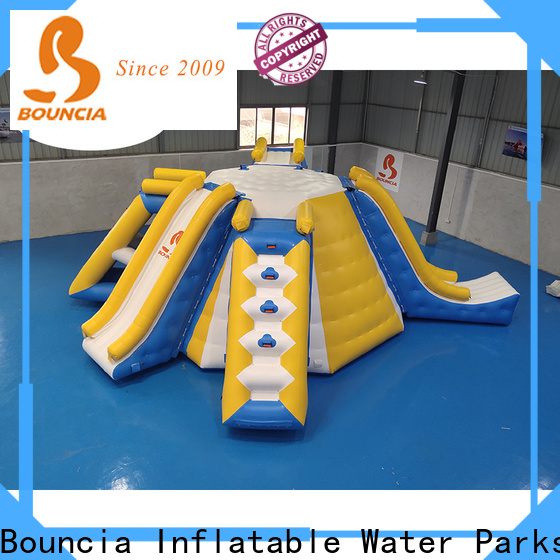 Wholesale floating water park for sale ramp customized for kids | Bouncia