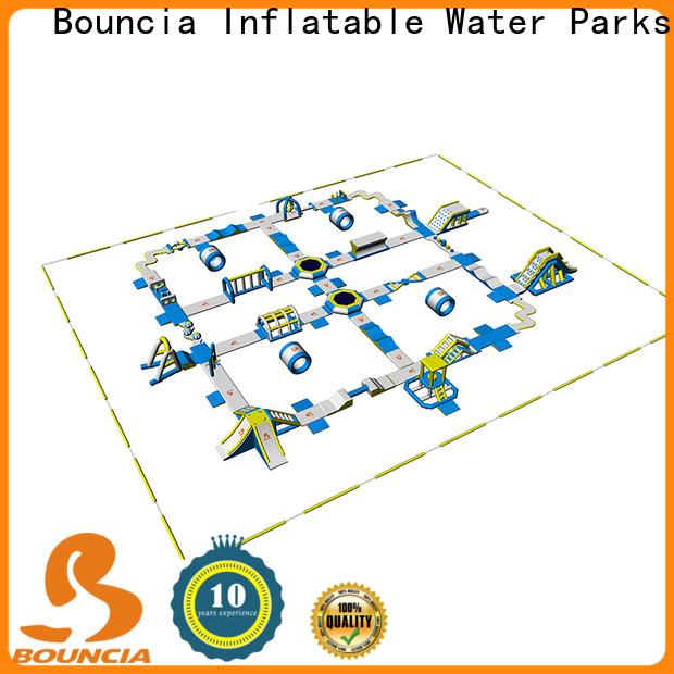 High-quality inflatable lake obstacle course certificate customized for ...